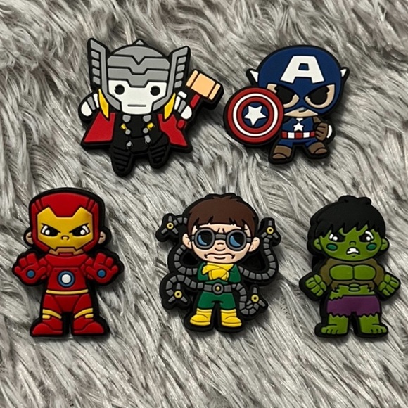 CROCS | Jewelry | Avengers Croc Charm Set | Poshmark